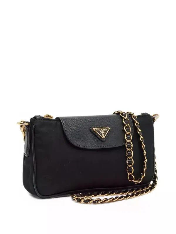 Prada Small Logo Flap Shoulder Bag