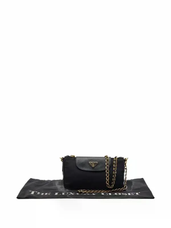 Prada Small Logo Flap Shoulder Bag