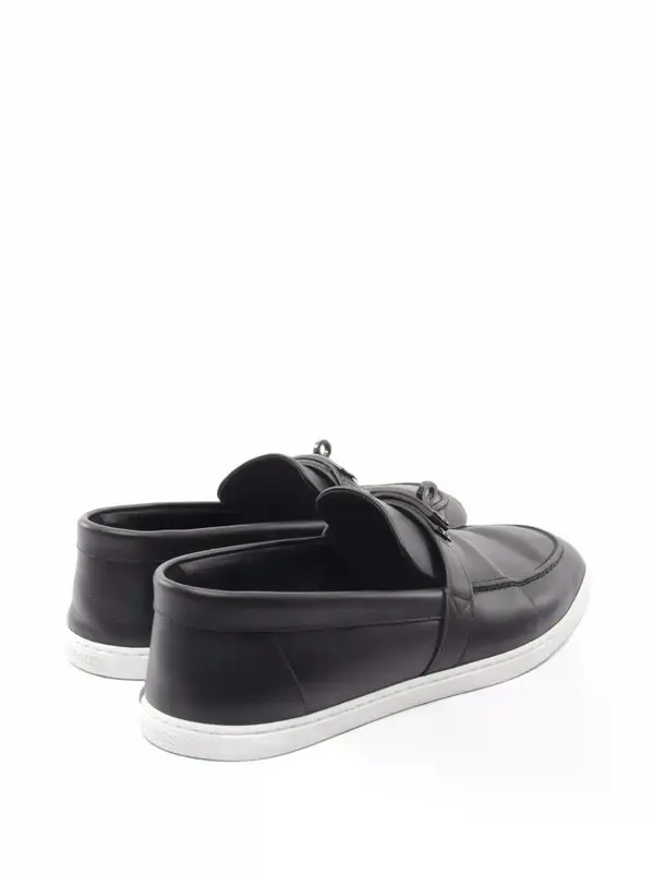 Hermès 2000s Mind Kelly Buckle Loafers