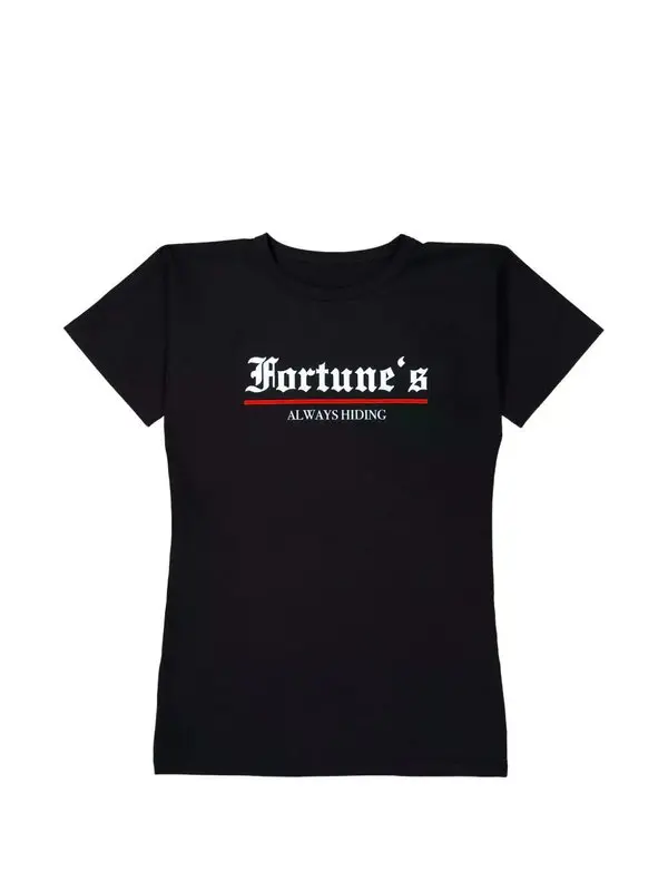 PROTOTYPES Fortunes Hiding-printed T-shirt