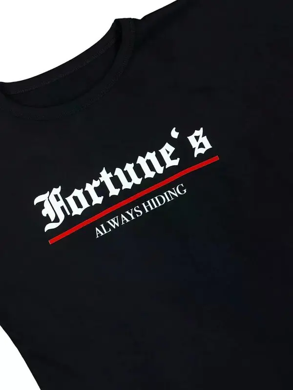 PROTOTYPES Fortunes Hiding-printed T-shirt
