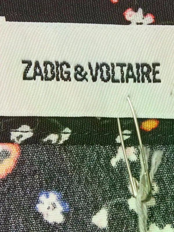 Zadig&Voltaire Judith Spark Floral-print Midi Skirt