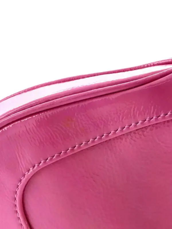 Gucci Jackie Notte Chain Patent Mini Hobo Bag - Pink