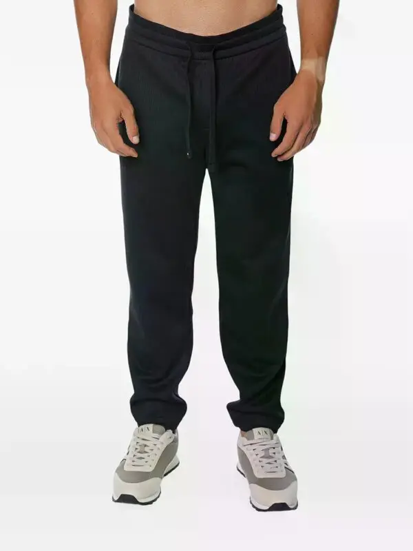 Armani Exchange Ribbed-knit Track Pants