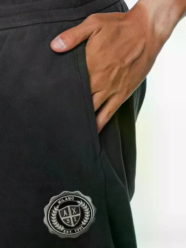Armani Exchange Logo-patch Track Pants