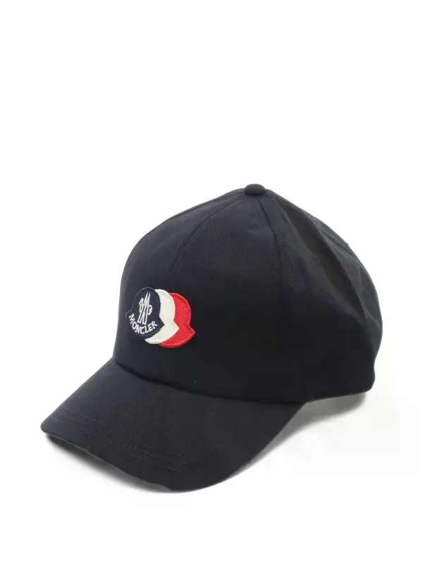Moncler 2020s Logo-embroidered Baseball Cap - Black