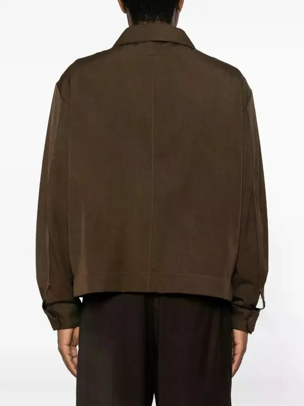 Imperial Button-up Flap-pocket Shirt Jacket