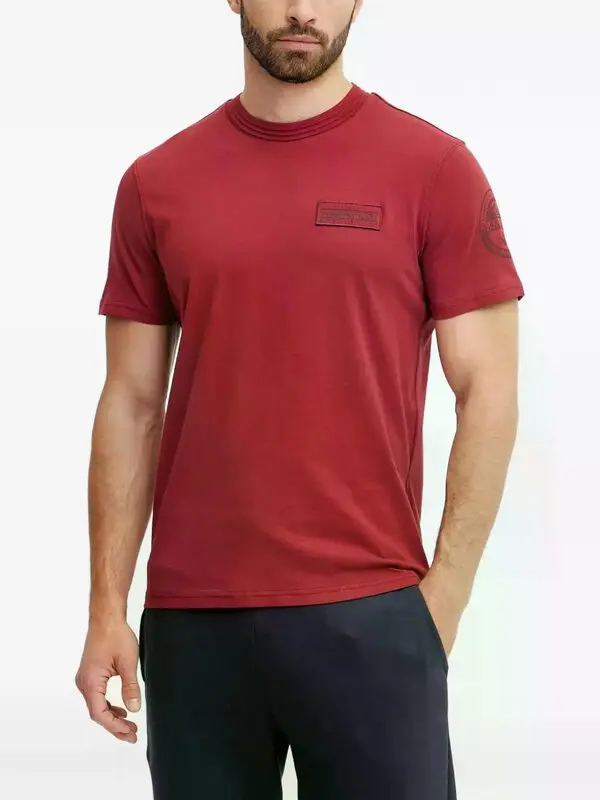 NAPAPIJRI Amundsen Logo-patch Crew-neck T-shirt