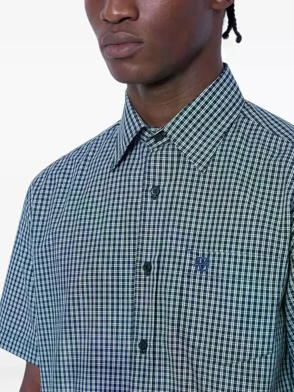 Vetements Checked Short-sleeve Shirt