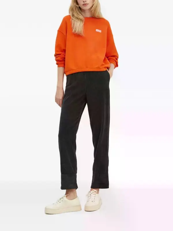 American Vintage Padow Corduroy Elasticated-waist Trousers