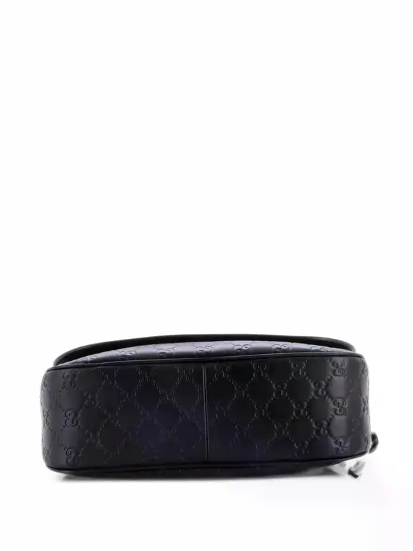 Gucci Emblem Arabella Guccissima Leather Medium Shoulder Bag