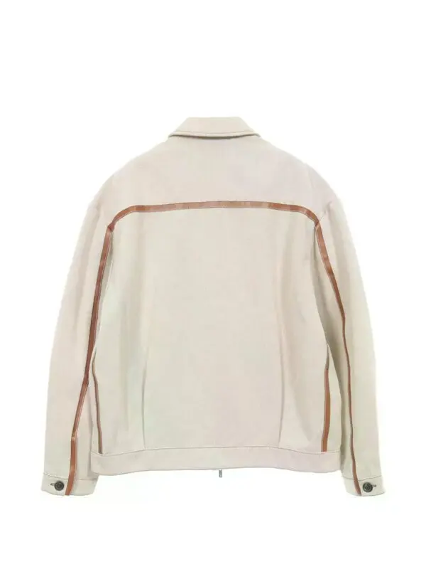 Miu Miu 2010s Jacquard Canvas Jacket