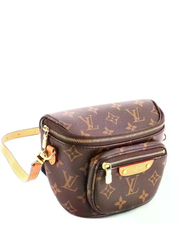 LOUIS VUITTON Bum Bag Monogram Canvas Mini Belt Bag