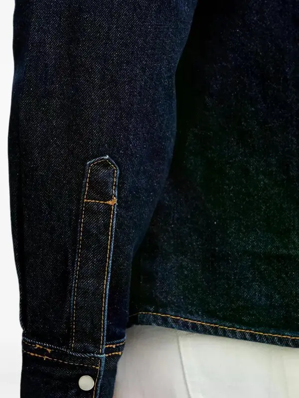 BENETTON Button-up Denim Overshirt
