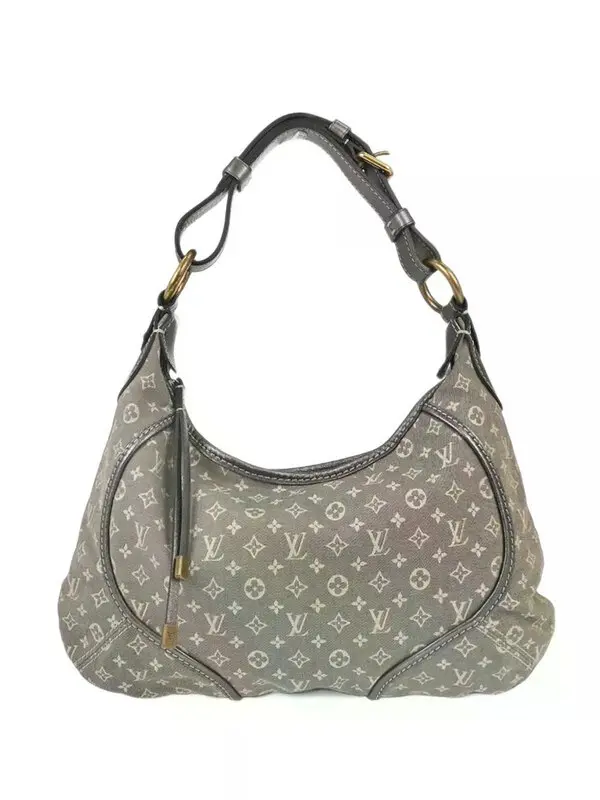 LOUIS VUITTON Pm Manon Monogram Canvas Tote Bag - Grey