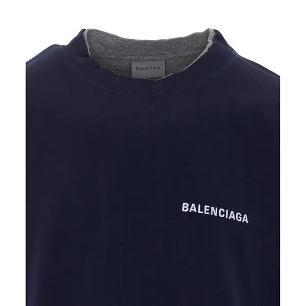 Balenciaga Logo Layered T-shirt