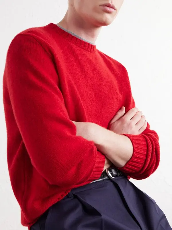 Anderson & Sheppard Super Soft Cashmere Sweater