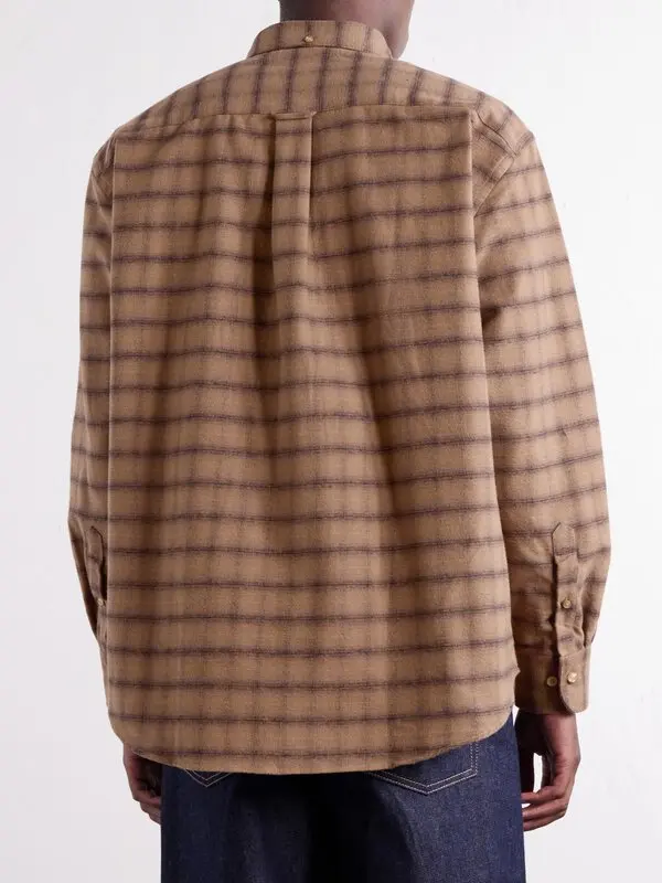 Portuguese Flannel Camila Oversized Checked Cotton-flannel Shirt