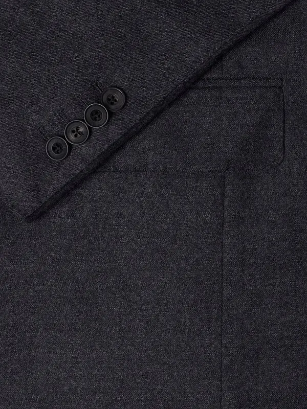 Rubinacci Double-breasted Virgin Wool-twill Blazer