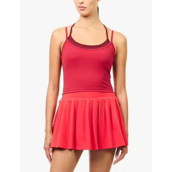 THE COUTURE CLUB Sculpting Double-layer Jersey Sports Bra