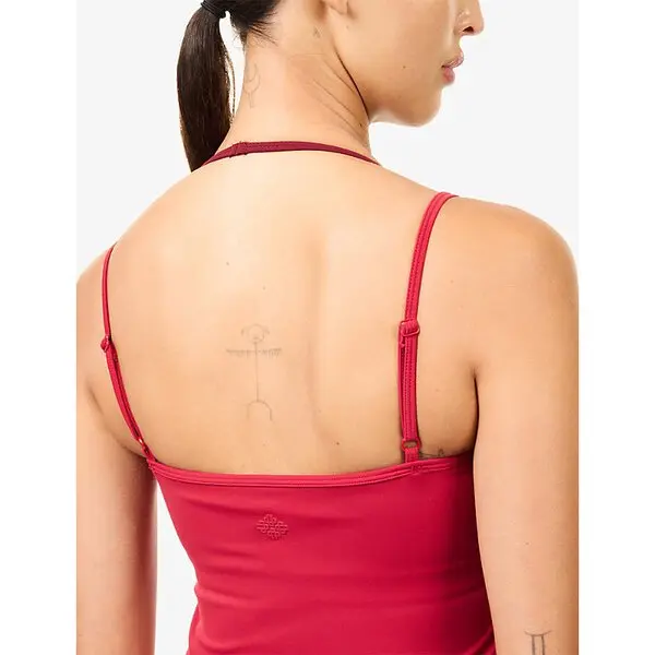 THE COUTURE CLUB Sculpting Double-layer Jersey Sports Bra