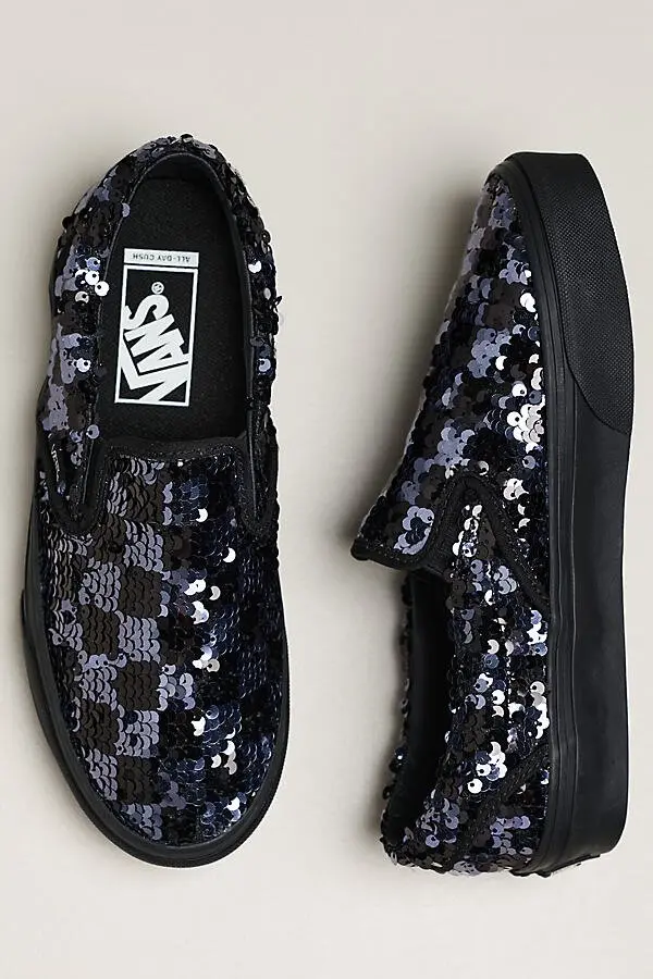 VANS Classic Sequ Checker Slip-ons