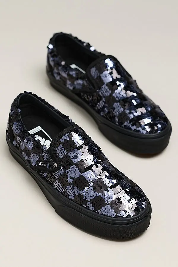 VANS Classic Sequ Checker Slip-ons