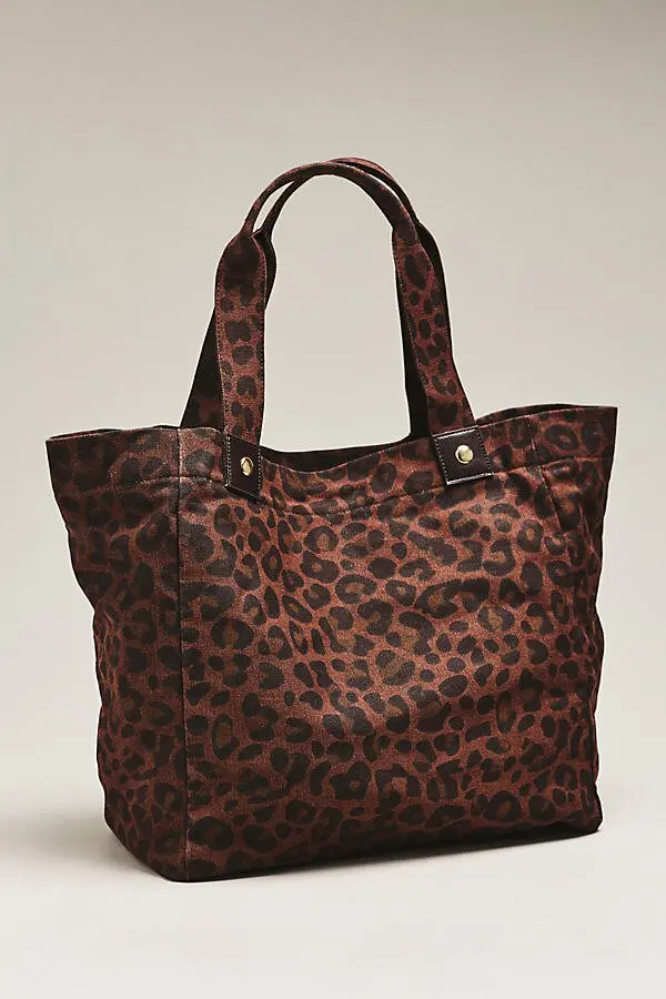 Anthropologie 100% Cotton Large Tote Bag