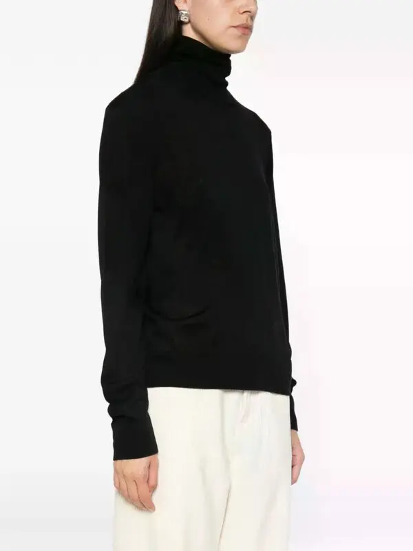 RÓHE Tie-fastening Roll-neck Sweater