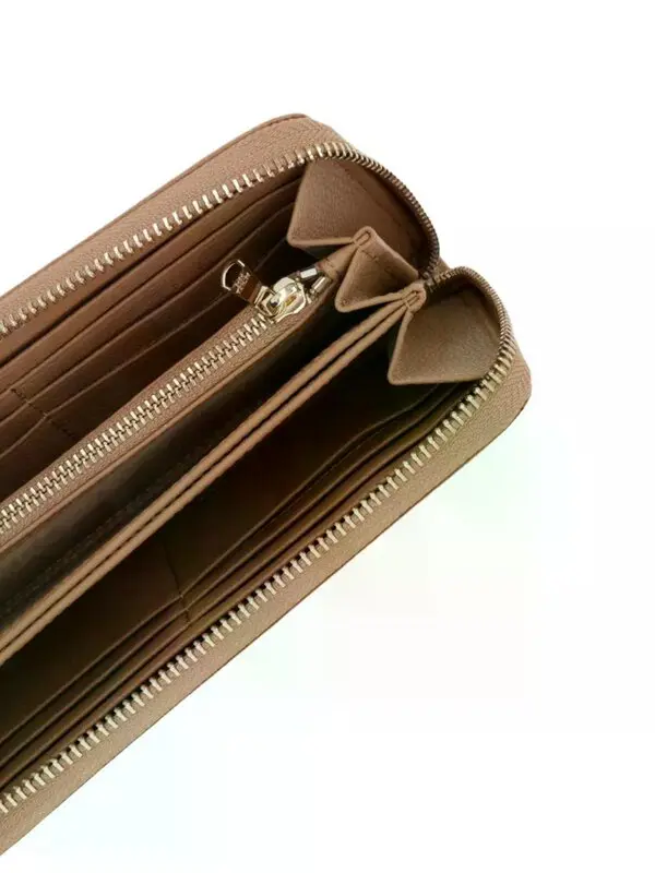 Patrizia Pepe Essential Logo-plaque Zip-around Wallet