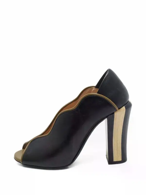 Fendi Wave Heeled Pumps