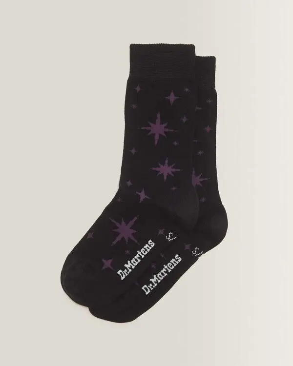 Dr. Martens Whimsigoth Jacquard Socks - Black
