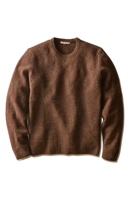 Marine Layer Neppy Merino Wool Crewneck Sweater