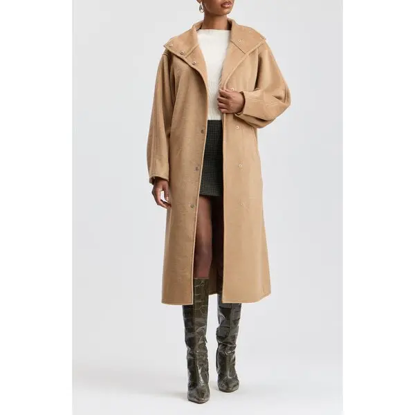 Avec Les Filles Cocoon Oversized Coat