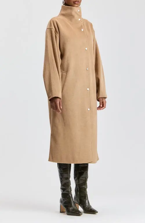 Avec Les Filles Cocoon Oversized Coat