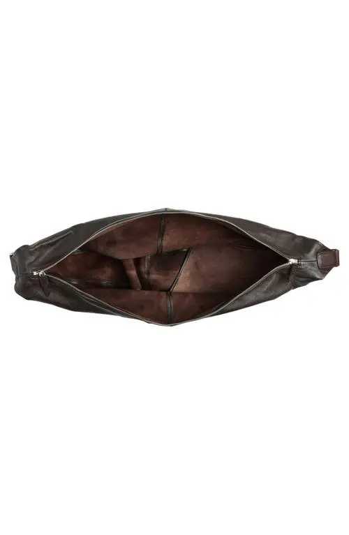 LEMAIRE Quiver Clip Leather Hobo Bag