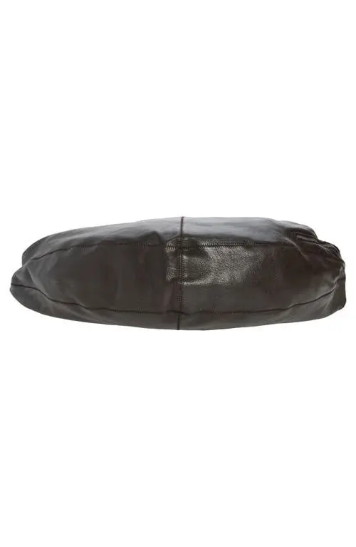 LEMAIRE Quiver Clip Leather Hobo Bag