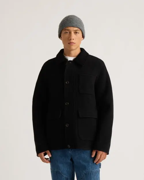 KANUK Standon Wool Field Jacket - Black