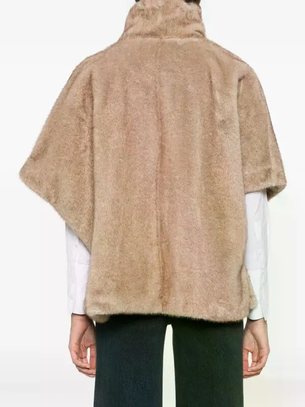 Liu Jo Faux-fur Buckle-fastening Jacket