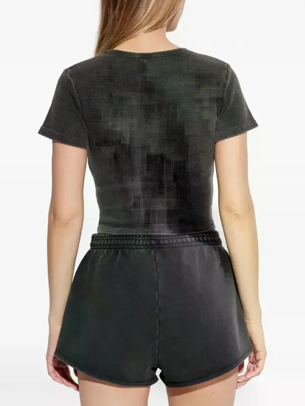 ENTIRE STUDIOS Micro-waffle T-shirt