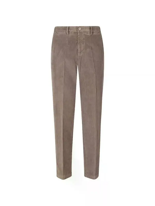 BRIGLIA 1949 Corduroy Straight-leg Trousers