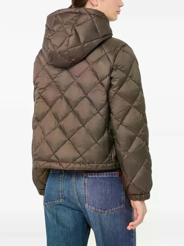 Max Mara Padded Jacket In Water-repellent Plain-weave Fabric