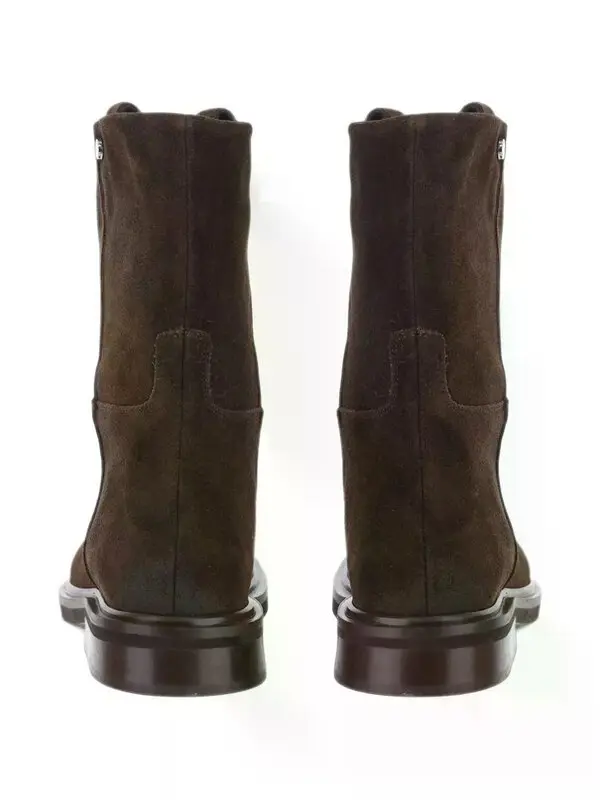 POEVE Liva Ankle Boots - Brown