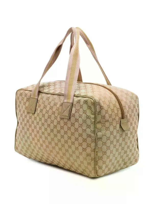 Gucci 2016-2026 Gg Canvas Web Travel Bag
