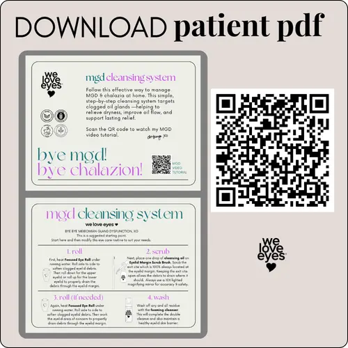 WE LOVE EYES Mgd & Chalazion Cleansing System
