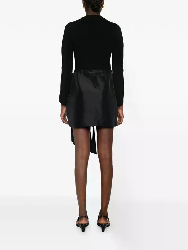 Simkhai Tedda Bow-detail Mini Dress
