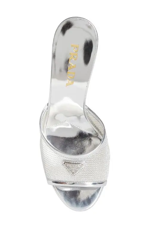 Prada Mesh Slide Sandal
