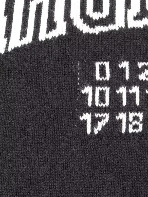 MAISON MARGIELA 2000s V-neck Knit Sweater