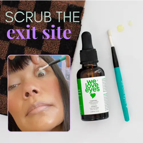 WE LOVE EYES Stye Cleansing Systemno Tea Tree Oil