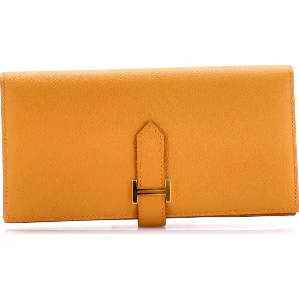 Hermès Bearn Wallet Epsom Long - Brown